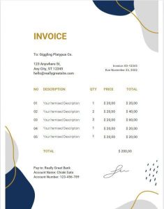 Como se ase un invoice: pasos para crear una factura ※