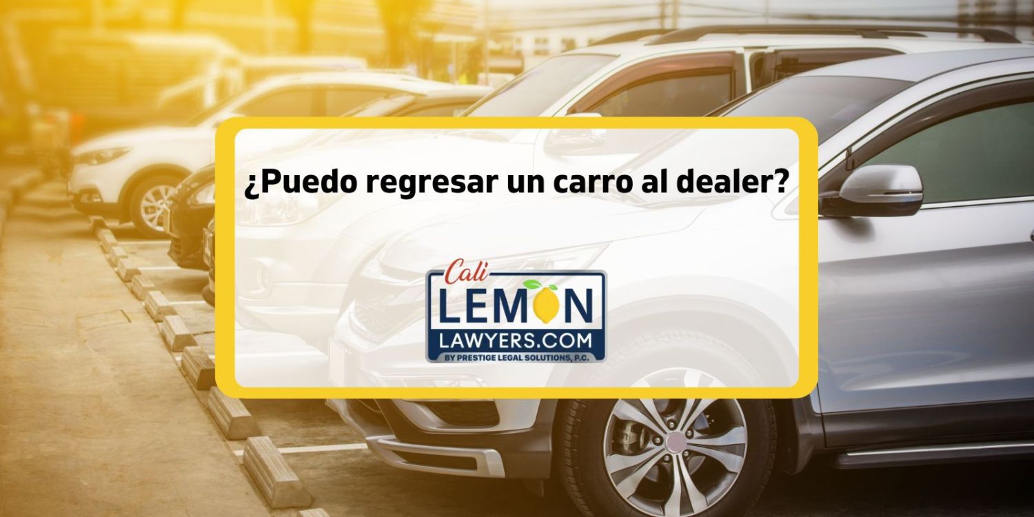 Se puede devolver un carro al dealer? Políticas de devolución en ...